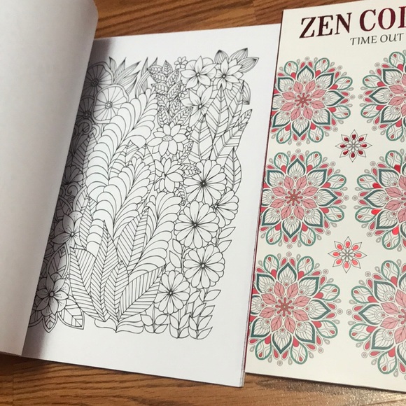 Zen Colouring | Other | Zen Colouring Adult Coloring Books | Poshmark